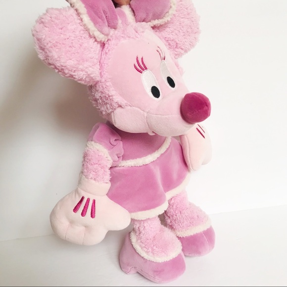 Disney | Toys | Disney Minnie Mouse Pink Plush Doll Toy Disney Store ...